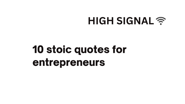 10 Stoic Quotes For Entrepreneurs
